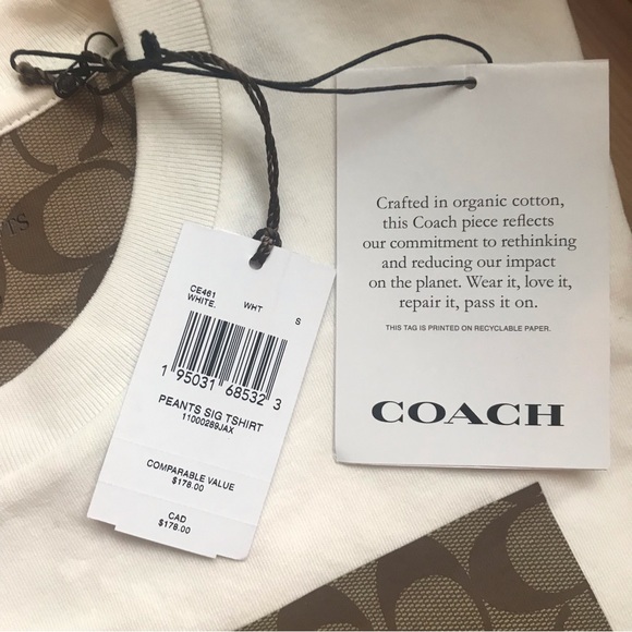 Coach | Tops | Coach X Peanuts Signature Snoopy T Shirt | Poshmark